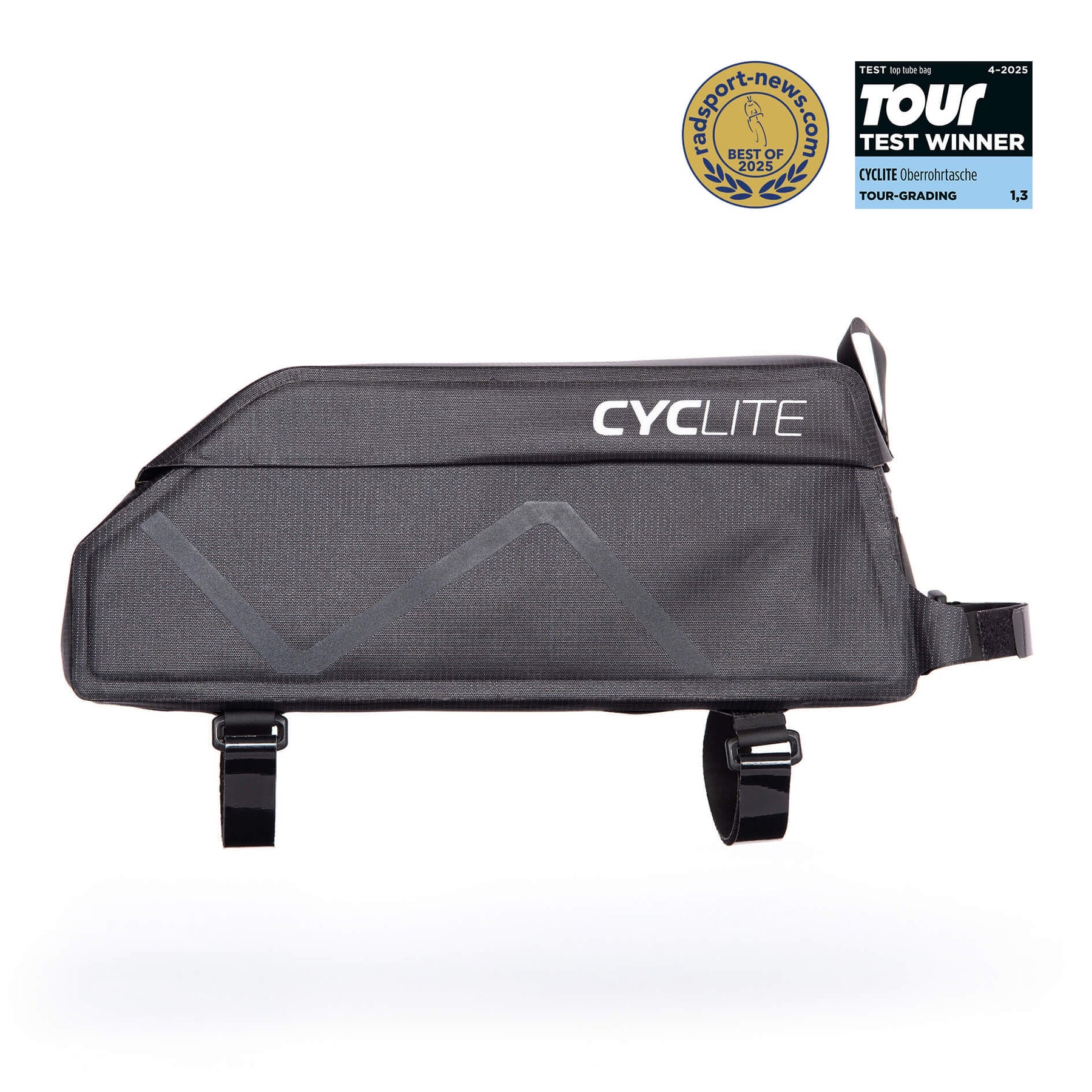 Cyclite Top Tube Bag / 02 – Sacoche tube supérieur 1,1 L, ultralégère ...